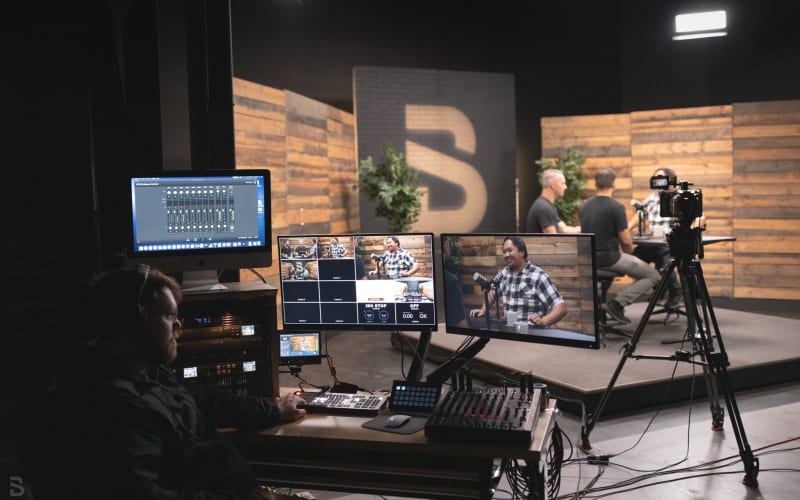 Professional Podcast Studio Set, Azusa, CA | Production | Peerspace