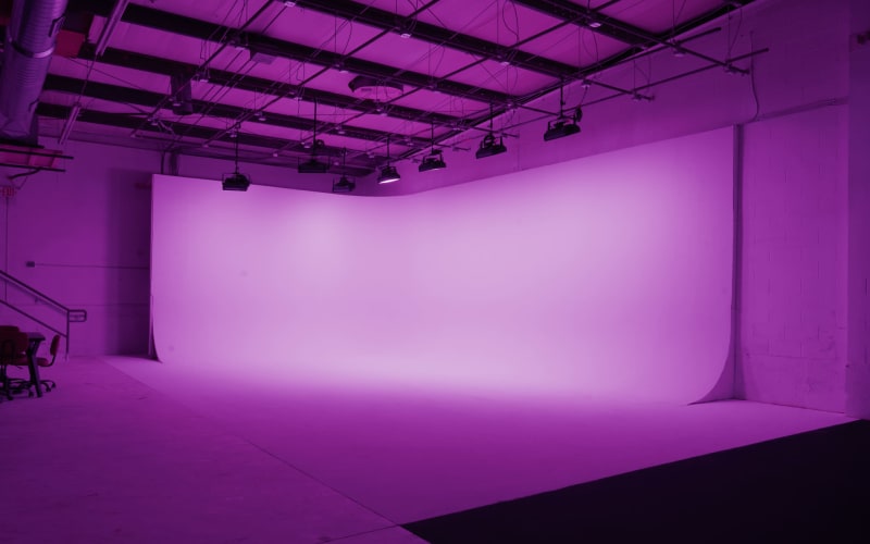 Film + Photography Studio W/ LARGE White CYC Wall, LARGE LED Wall, and ...