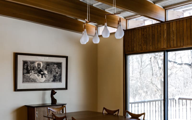 Vintage Mid Century Modern House With Lofted Ceilings 1962, Northfield ...