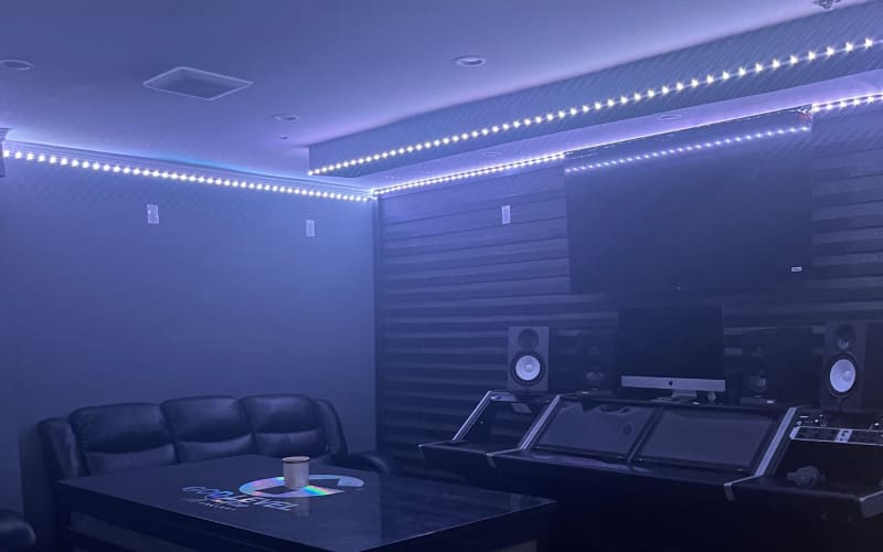 Recording studio in a new gentrification area of the bronx, bronx, NY ...