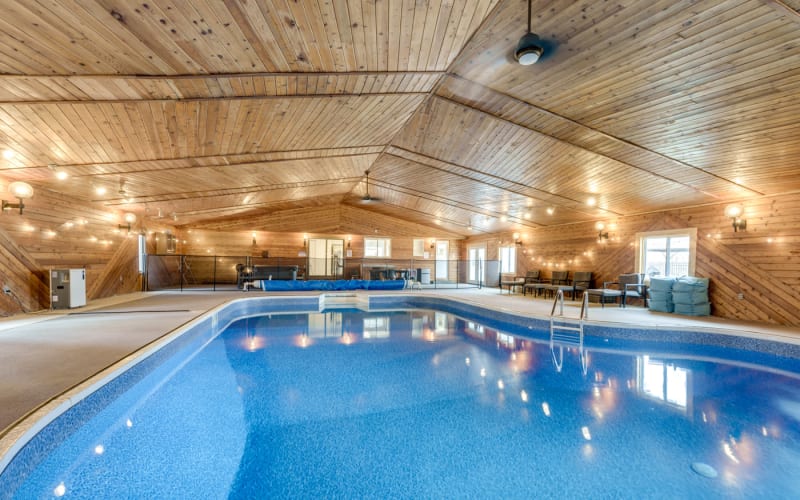 Epic Indoor Pool with Slide and Hot Tub Close to the Beach and Wine ...