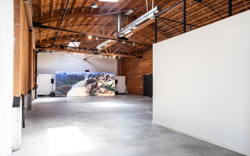 Rustic, Boutique Event Space with Exposed Bow Truss Wood in Downtown ...