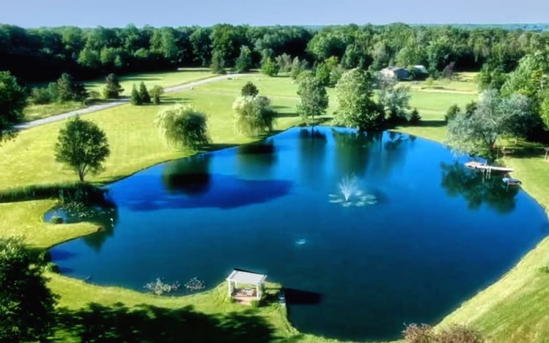 Rural Home with 1.5 Acre Pond, Park Like Setting, Erie, PA | Production ...