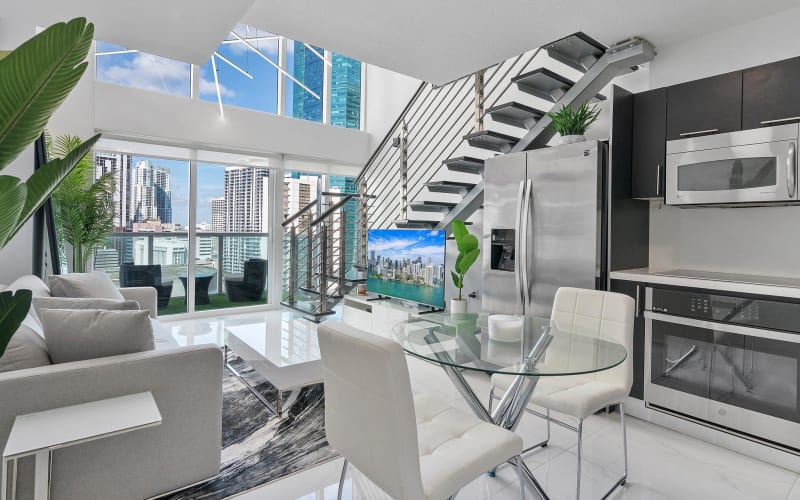 Brickell loft with the Skyline and Water views, Miami, FL | Production ...
