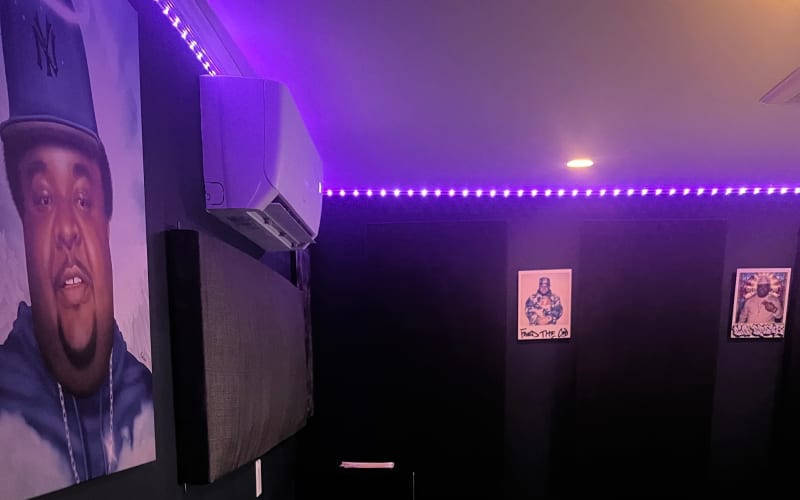 Recording studio in the new gentrified area of the Bronx, Bronx, NY ...