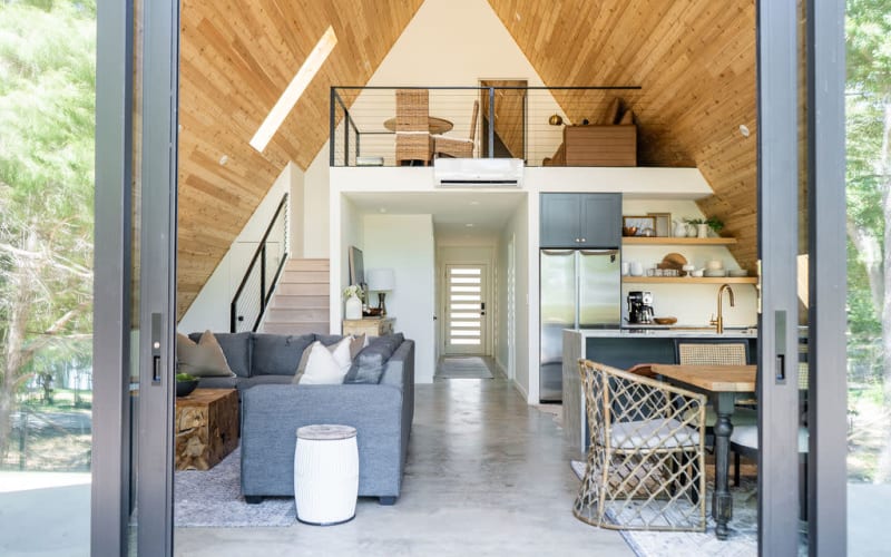 Brand NEW Aframe VILLA, Tool, TX | Production | Peerspace