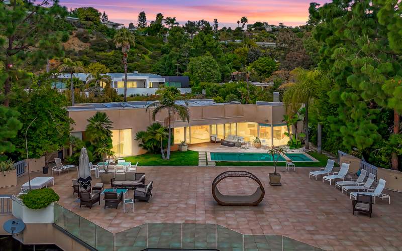 Luxury Beverly Hills Mansion With Breathtaking City Views, Beverly ...