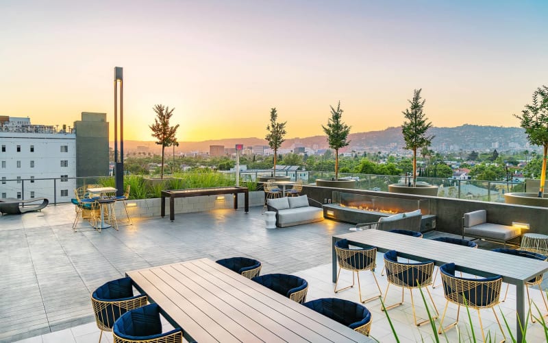 Lavish Clubhouse & Terrace in Beverly Grove, Los Angeles, CA | Event ...