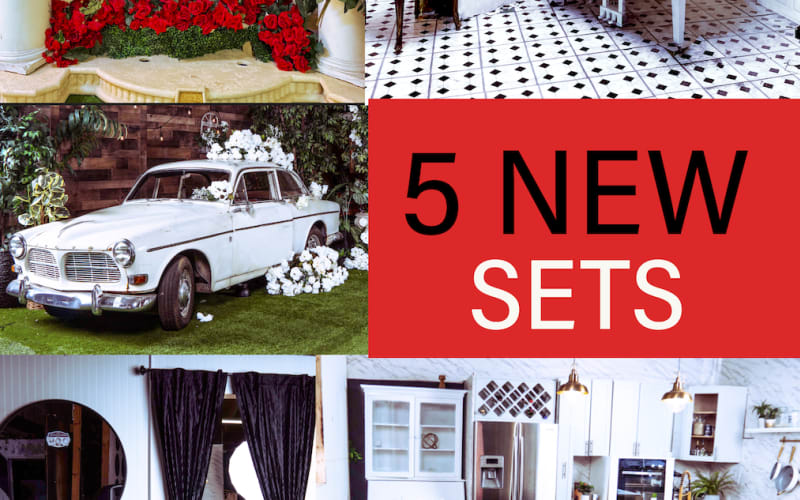 Karvisual Studio | Luxury multi set studio + large black, white cyc ...