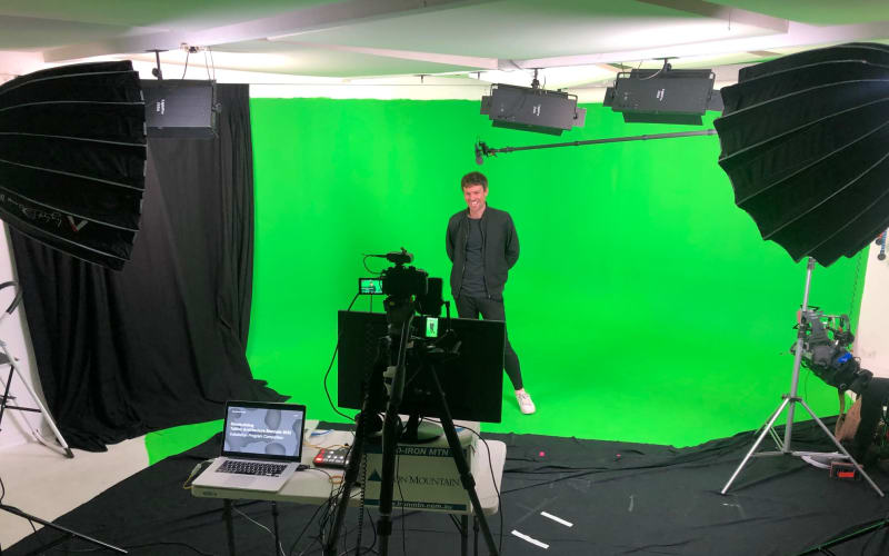 Green Screen Studio in Melbourne - Soundproof Double Wall Cyclorama ...
