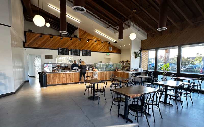 Modern Local Coffee Cafe with High Ceilings and Lots of Light., Los ...