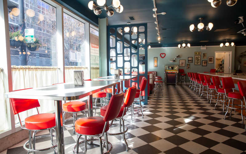 Downtown Retro Diner, Mid Century Event Space, Chicago, IL | Production ...