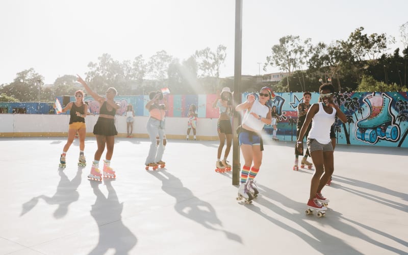 2-Acre Outdoor Roller Rink Facility, San Diego, CA | Production | Peerspace