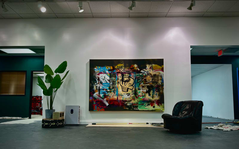 Designer Graffiti Studio at the Domain Austin | Color Cartel Graffiti ...