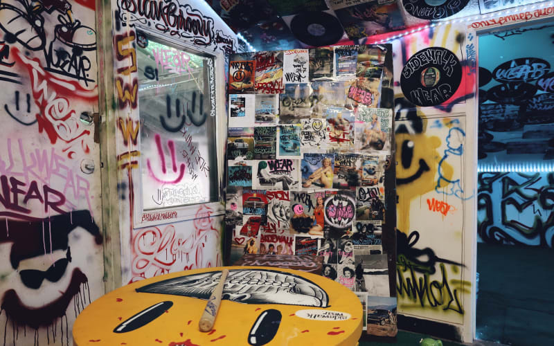 Mechanic Garage with Graffiti room, North Hollywood, CA | Production ...