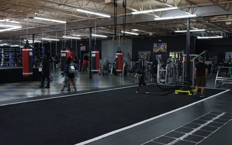 Boxing GYM - FULL FITNESS CENTER, all the equipment needed along with a ...