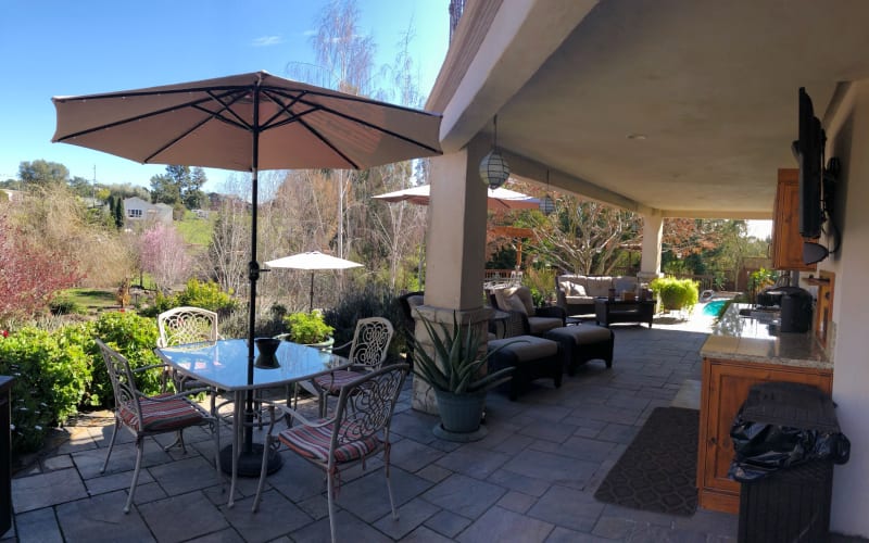 Rustic Estate outside patios, decks and gardens, Hayward, CA | Event ...