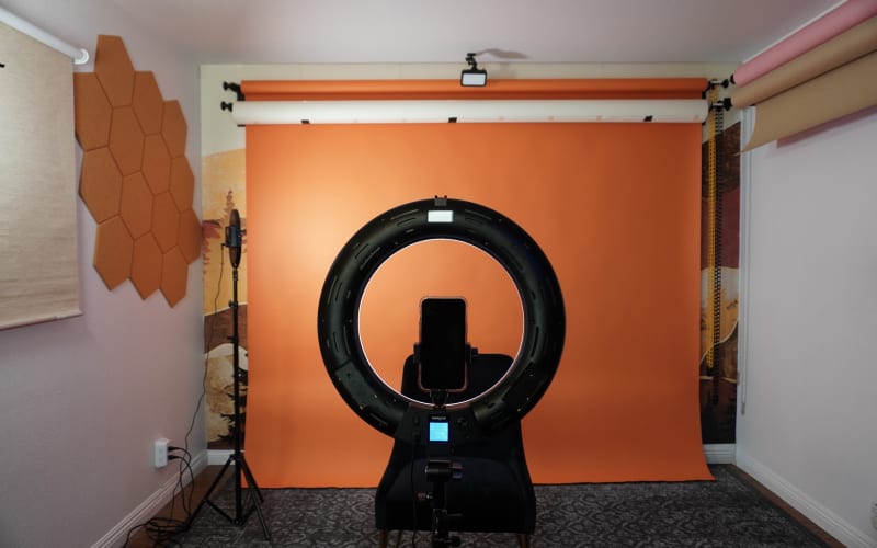 Cozy, Versatile, and Private Content Creation Studio – Perfect for ...