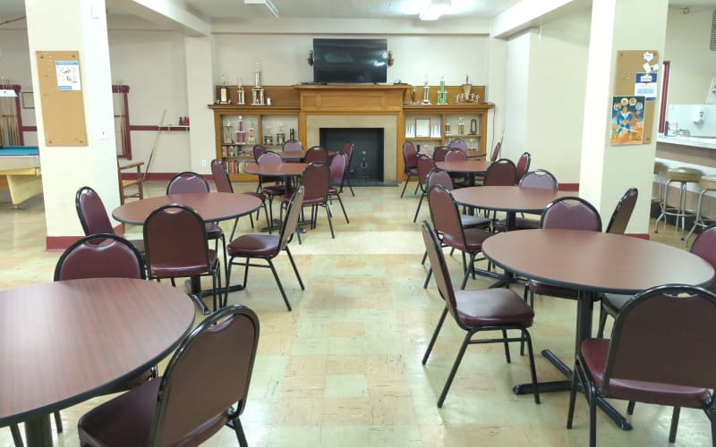 Club Room at the Historic Masonic Temple situated in downtown ...