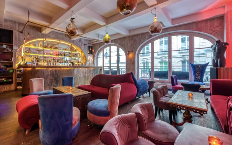 Le boudoir, salle privatisable chic et cosy dans un bar à cocktail en ...