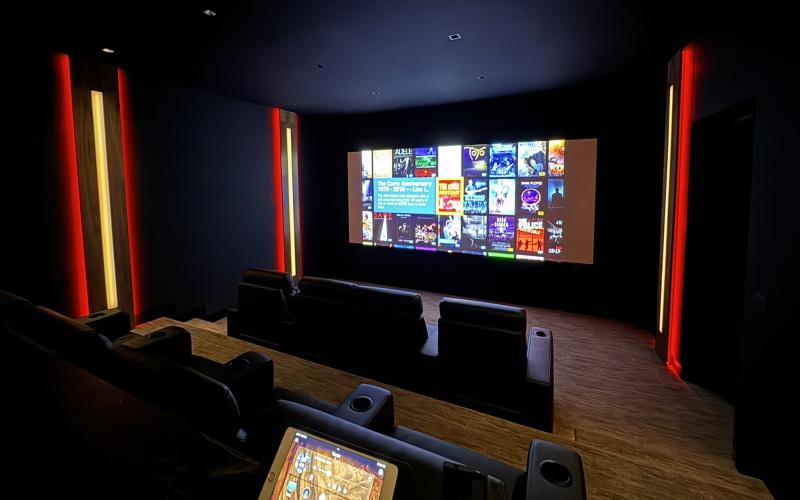 State of the art Movie Theater at Audio/Visual Showroom, San Diego, CA ...