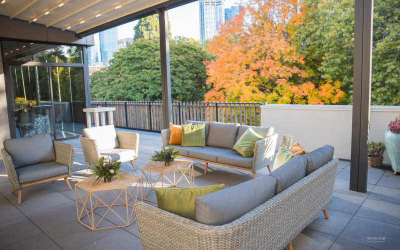 South Lake Union Rooftop with Park View, Seattle, WA | Event | Peerspace