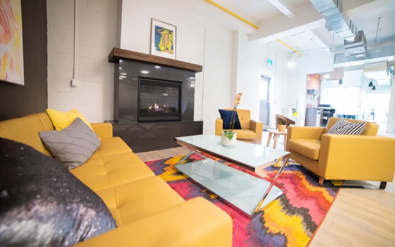 Bright + Colorful Shared Space inside Creative Community, Etobicoke ...