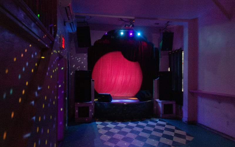 Eccentric Bushwick Bar/Venue with Distinctive Decor, Lighting, and In ...