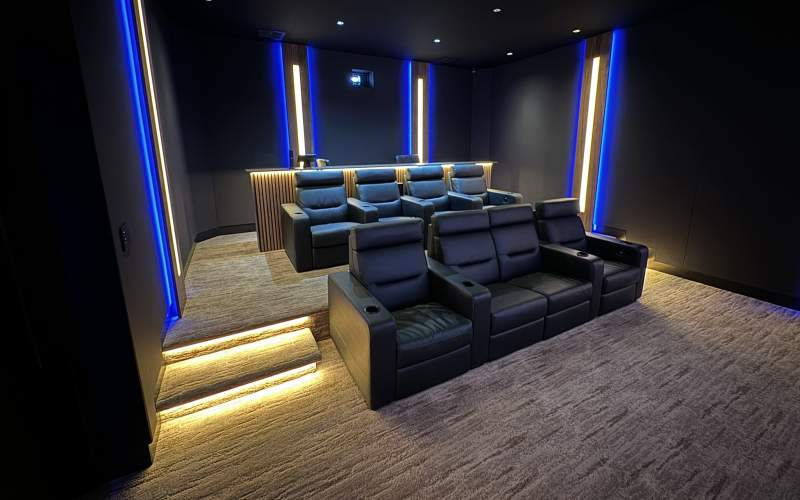 State of the art Movie Theater at Audio/Visual Showroom, San Diego, CA ...