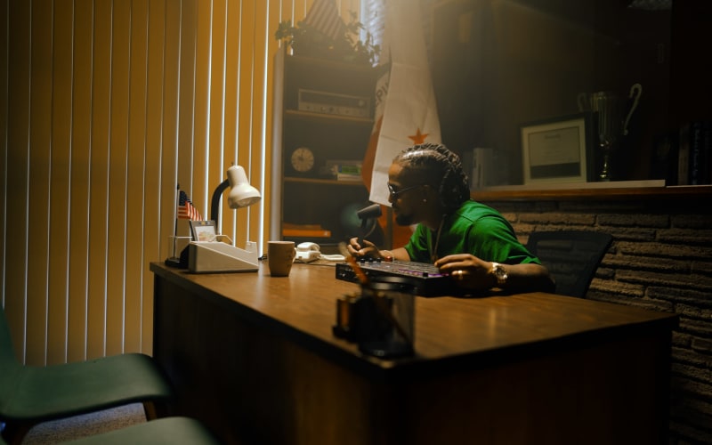 Multi set - school hallway, vintage classroom, retro ice cream shop ...