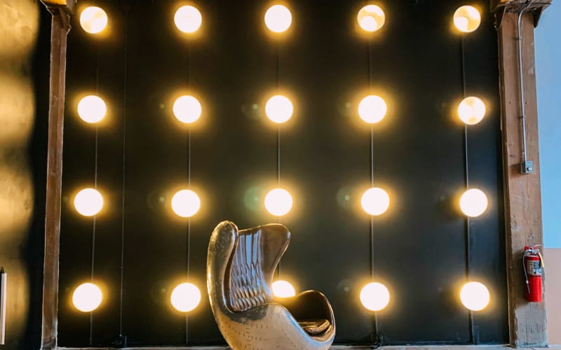 Neon & Spotlights Blackout photo/video studio, Chicago, IL | Production ...