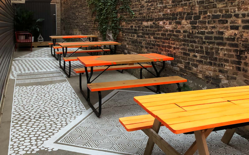 Outdoor Patio Behind the Bodega, Chicago, IL | Event | Peerspace