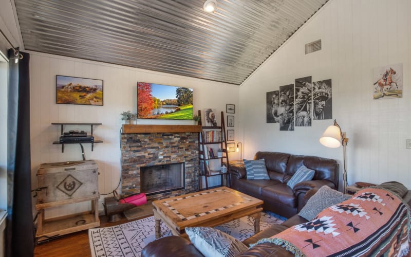 Texas Hill Country Cabins on a Spring-fed Clear River, Castell, TX ...