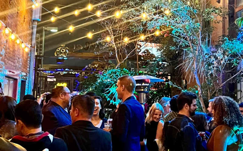 Hollywood Landmark Bar/Restaurant/Club w/iconic outdoor European style ...