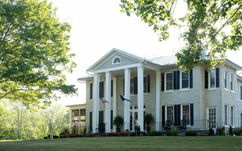 Historic Manor in a beautiful country setting, STEELES TAVERN, VA ...