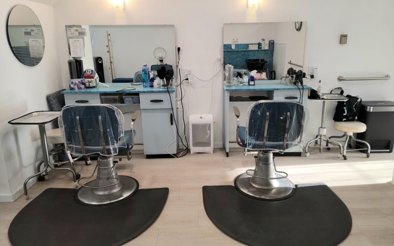 Hair Salon with Modern and Retro Flair, Los Angeles, CA | Production ...