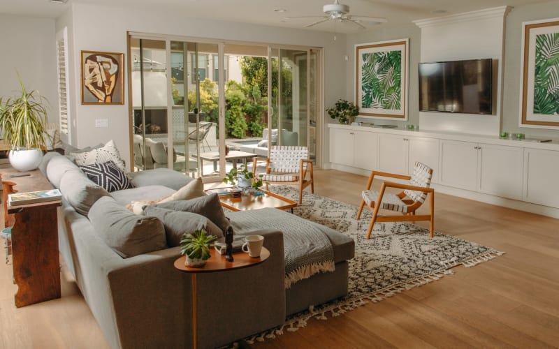 Contemporary Modern Spanish Home with Multiple Backdrops and Newly ...