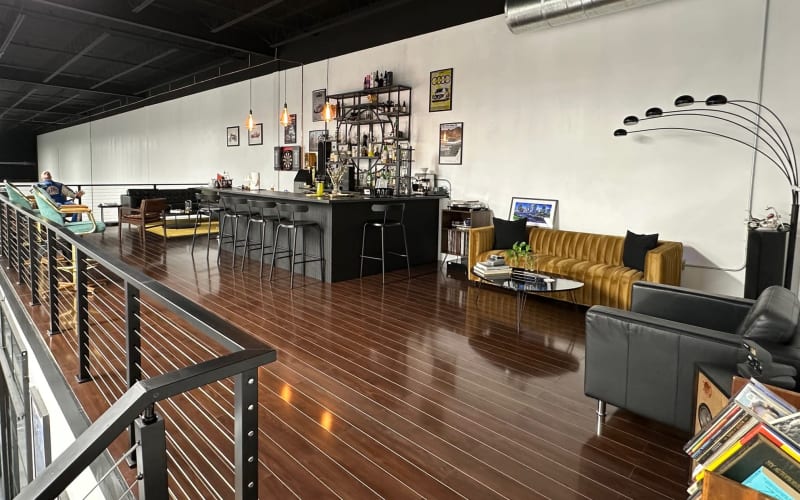 Classic Car Showroom with Lofted Bar, Houston, TX | Event | Peerspace