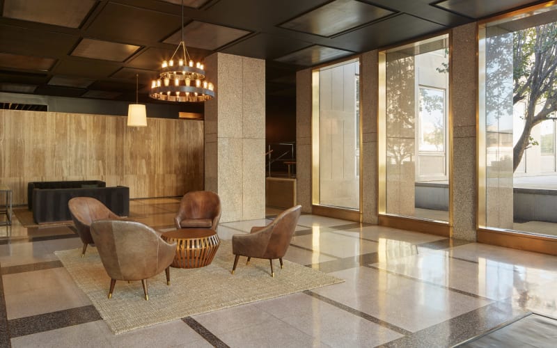 Indoor / Outdoor Event Space with Lounge, Fireplace, and Courtyard ...