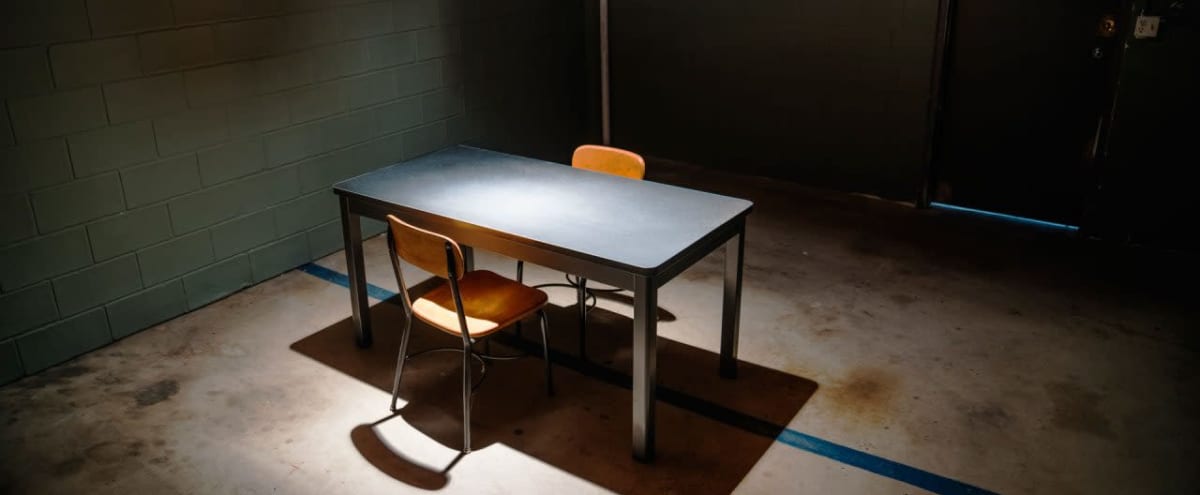 Interrogation Room for Filming & Photos, Los Angeles, CA | Production ...