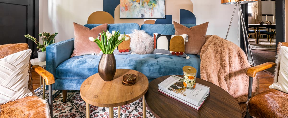 Lush Lodge | Cozy, Character-filled Cottage with Funky Decor, Atlanta ...