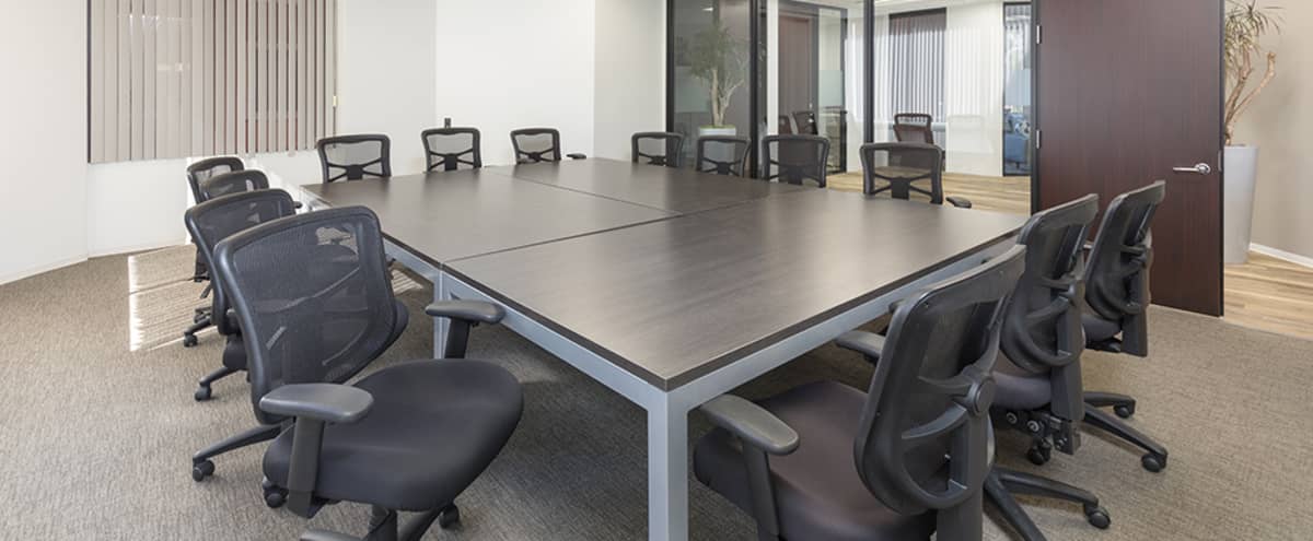 Prestigious 14 Person Window Conference Room in Fashion Island, Newport ...