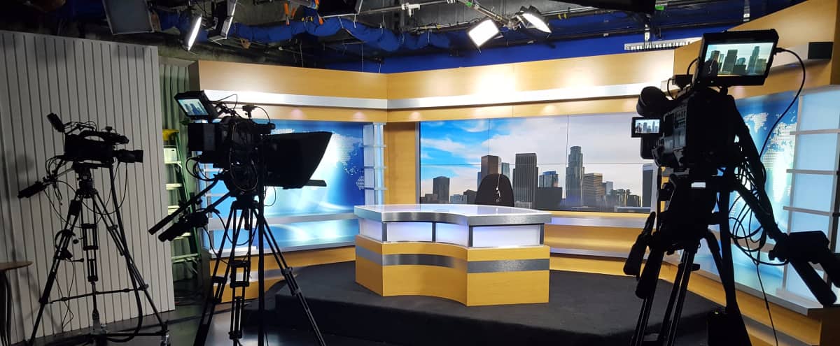 Broadcasting Room w/ Multiple Set Options, Los Angeles, CA | Production ...