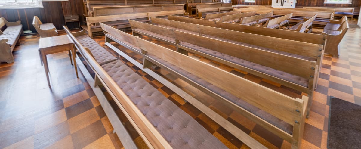 Large Event And Wedding Ceremony Space With Bench Seating, Washington ...