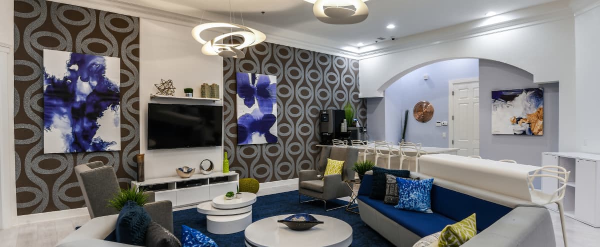 Incredible Club Lounge/Game Room with Outdoor Patio, Orlando, FL ...