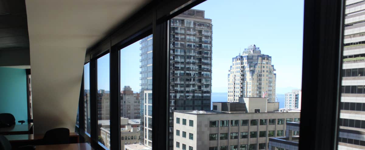 Downtown Seattle, Professional Office Setting, Fantastic Views Of The ...