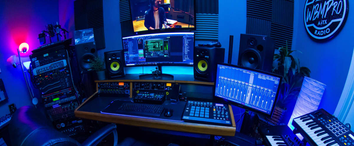 Modern recording studio near Domain North, Austin, TX | Production ...