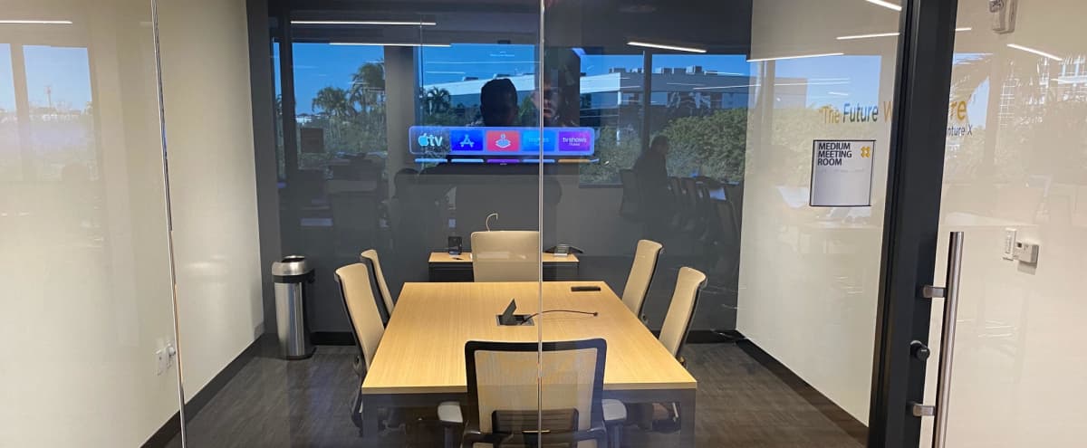 Modern Meeting & Conference Room For 6 In Plush Co-Working Space, Miami ...
