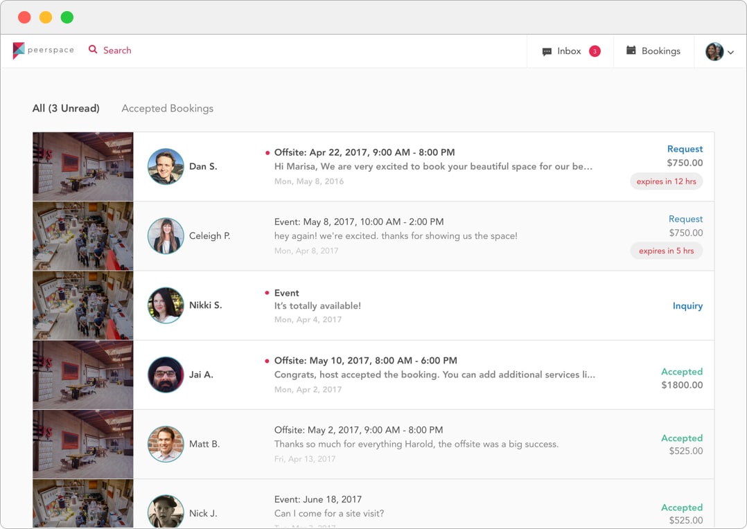 List your space and earn with Peerspace | Be a host