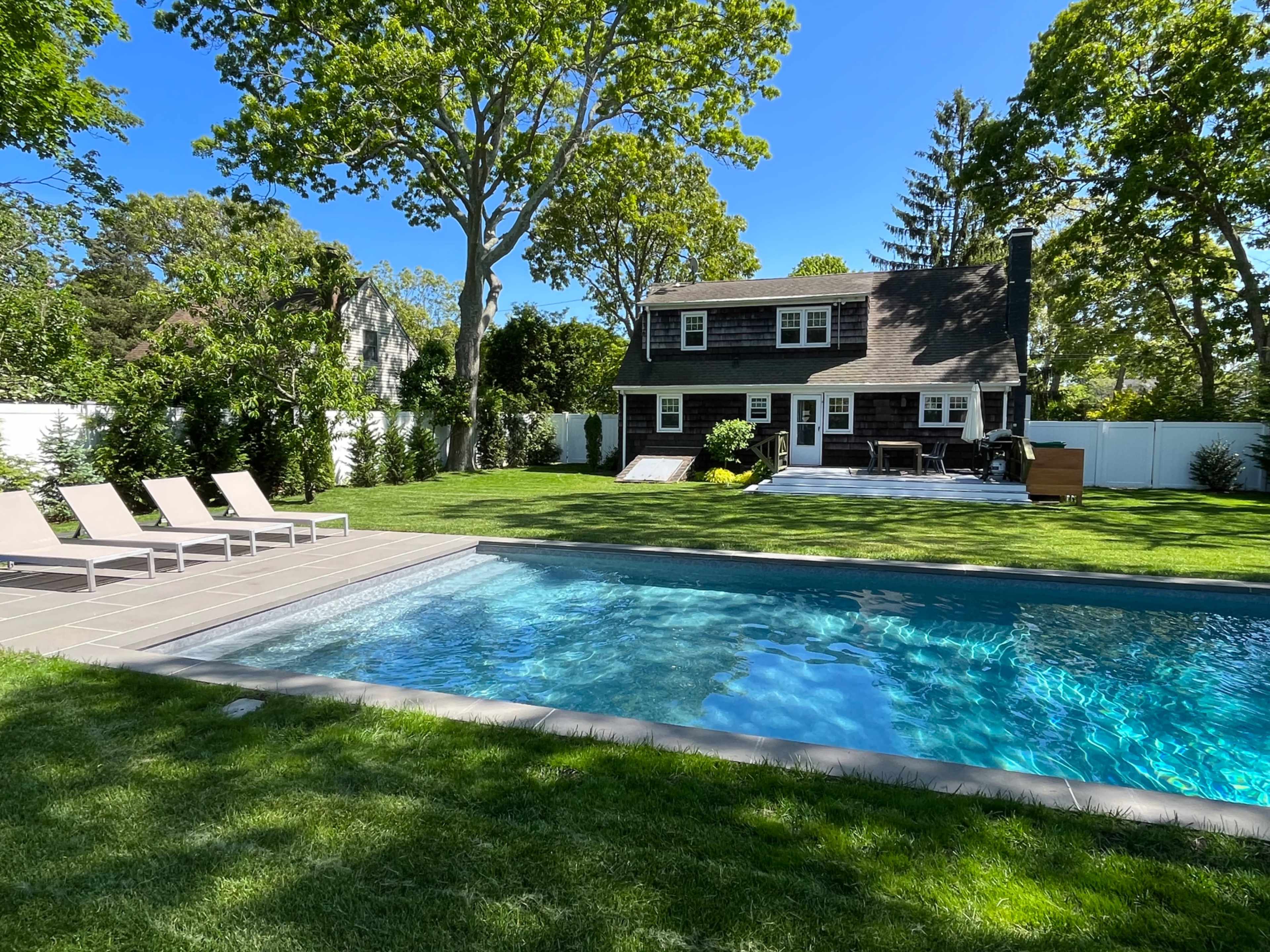 Stylish+Modern Hamptons Cape with Saltwater Pool - 5 minutes to Beach ...